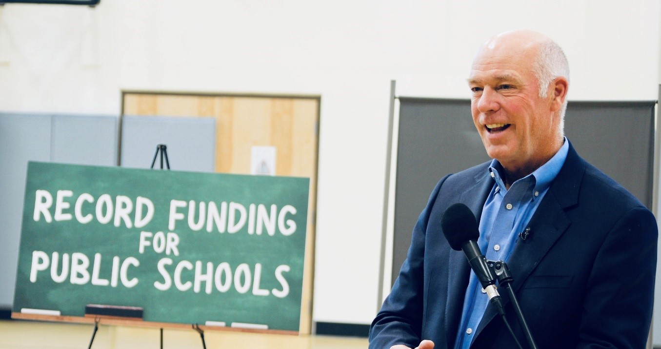 Governor Gianforte Highlights Record Funding for K-12 Public Schools
