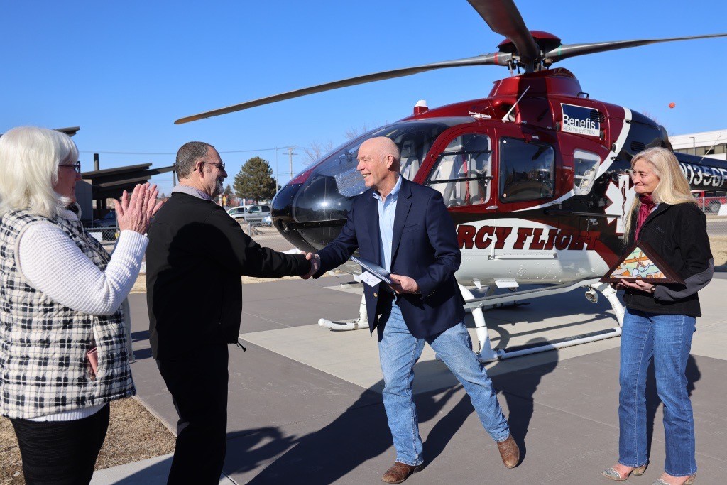 Governor Gianforte Honors Montanan for Five Decades of Lifesaving Service